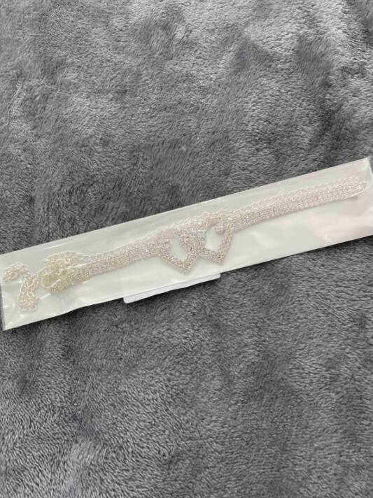 Double Heart Rhinestone Leg Ring