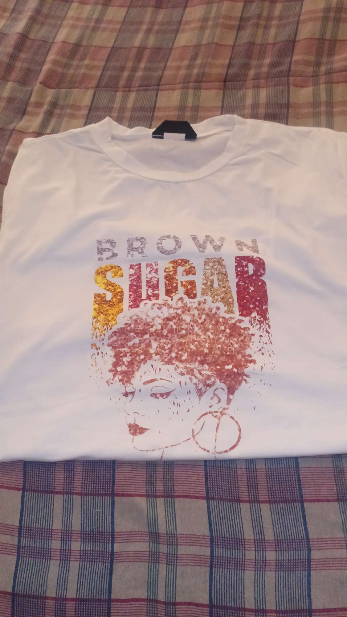 Plus Size Letter Print Casual T-shirt