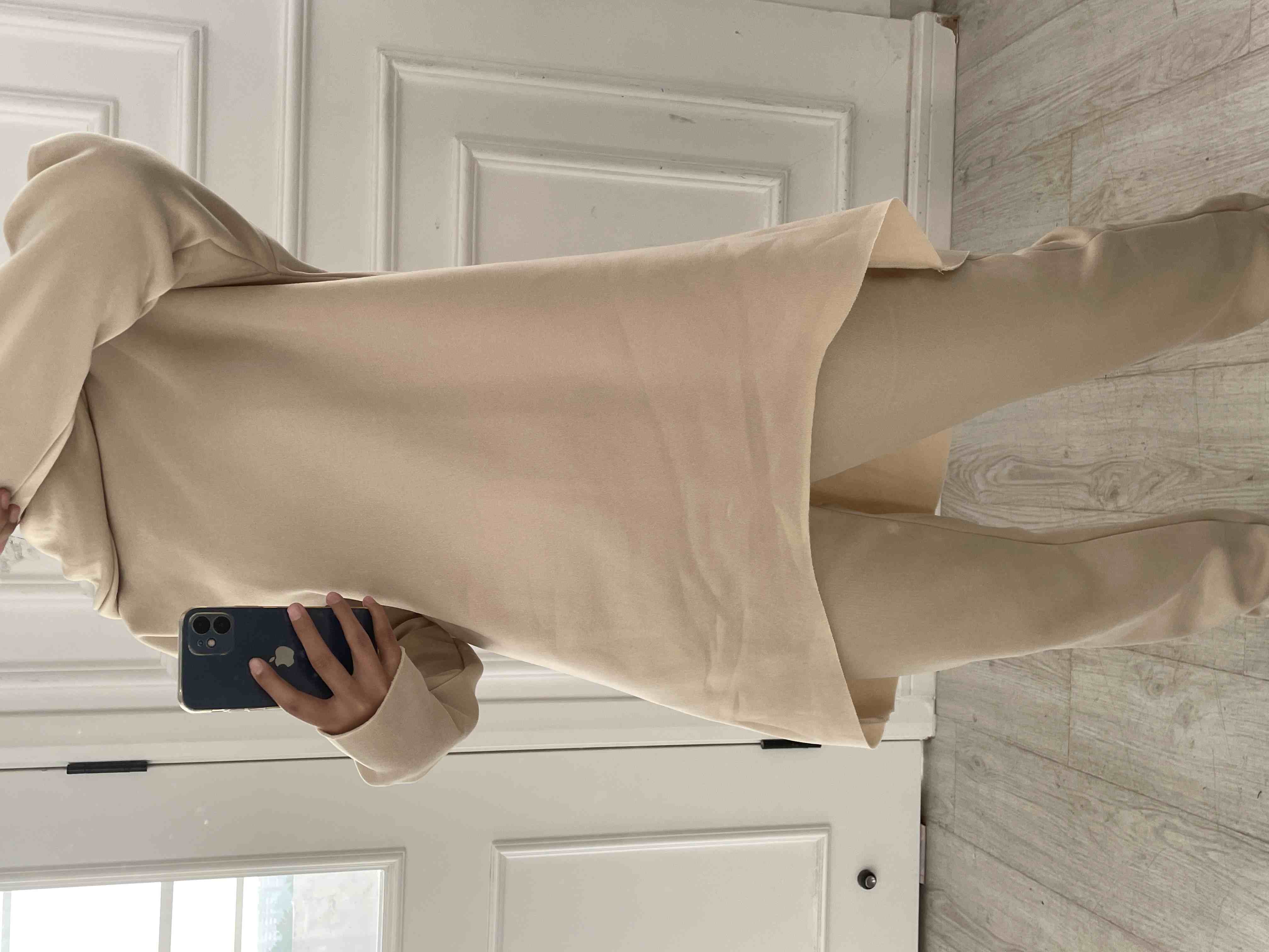 Long Sleeve Dip Hem Hoodie & Drawstring Pants Set