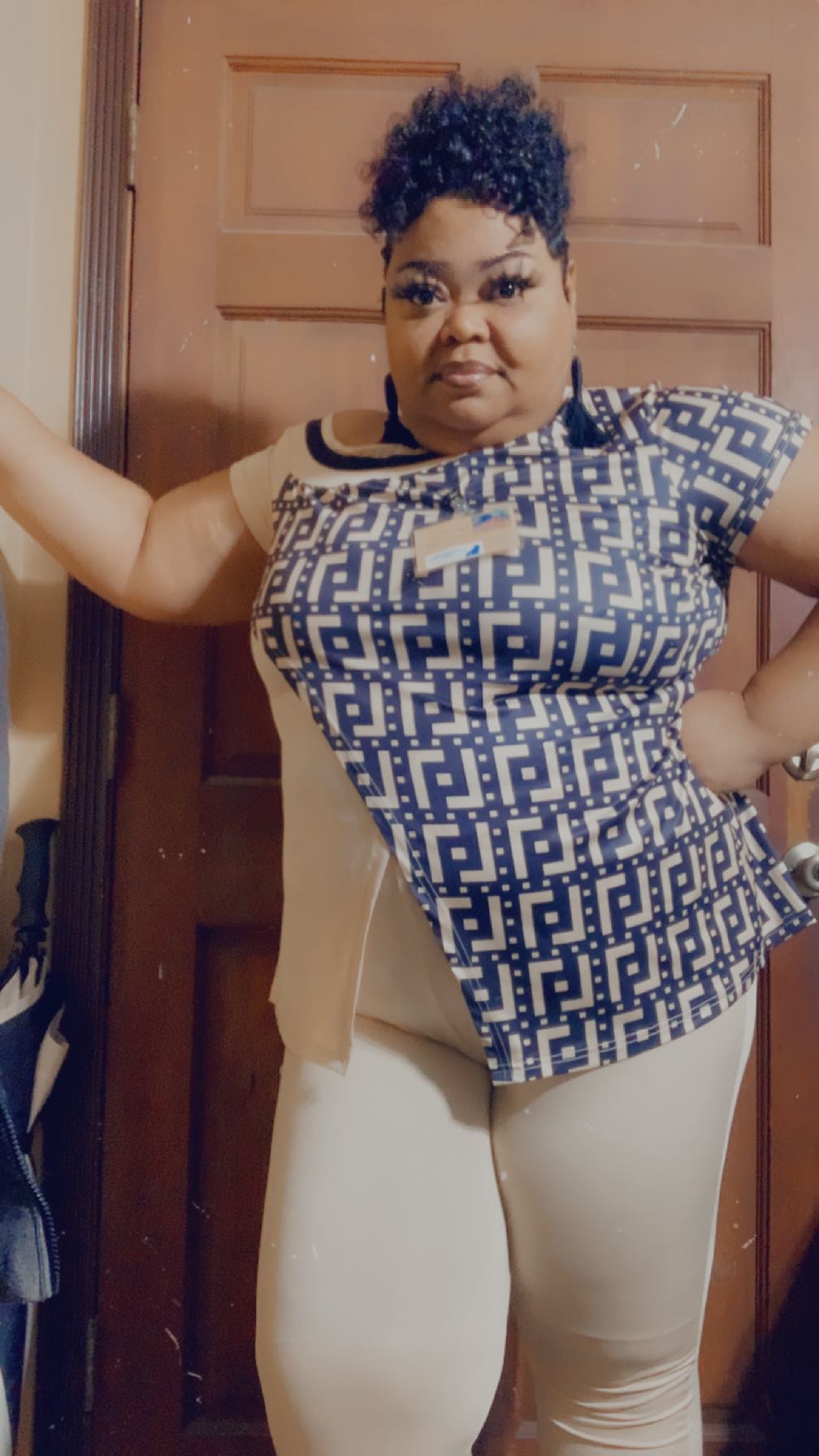 plus-size-geometric-print-split-hem-top-pants-set