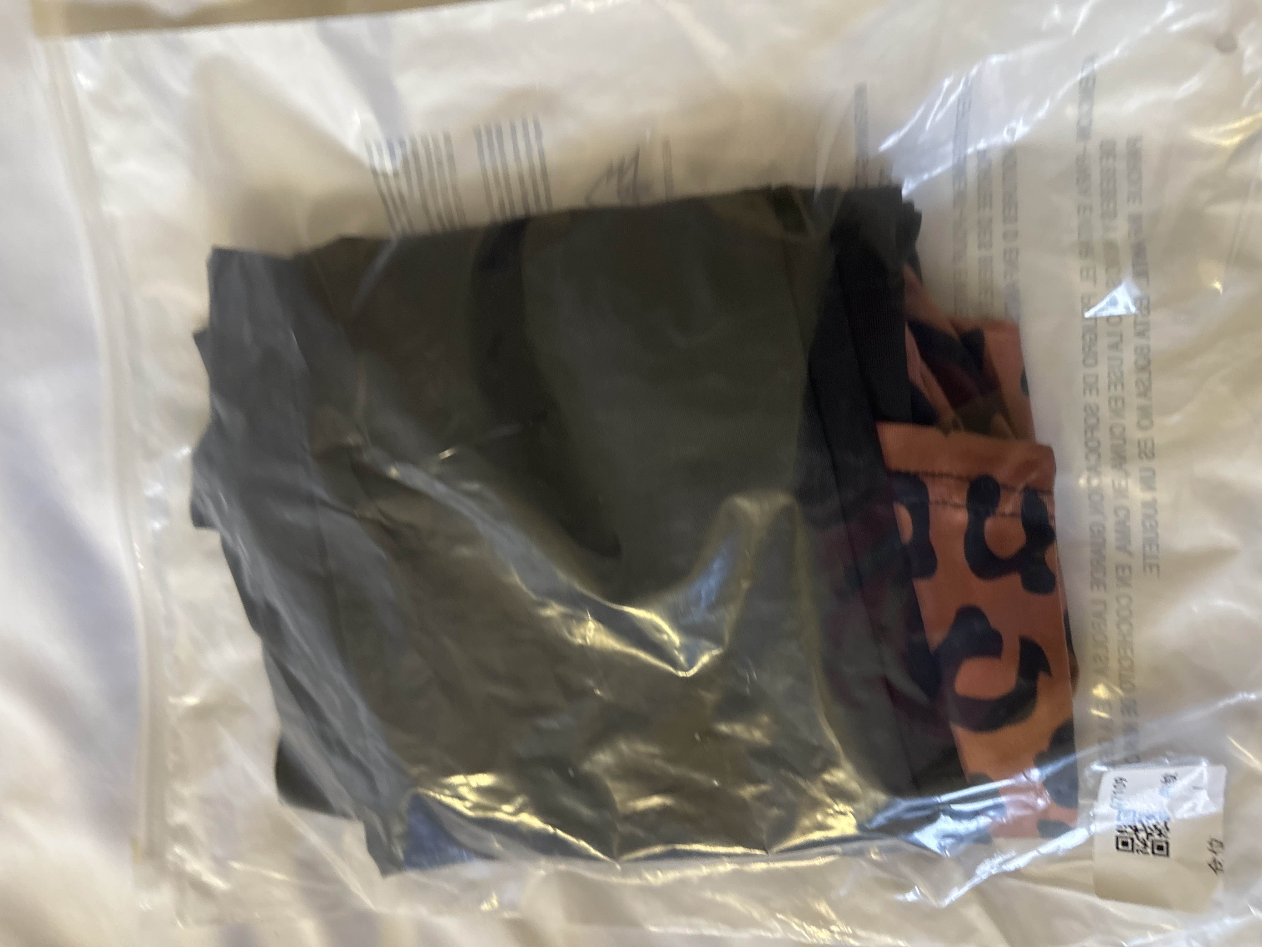 Plus Size Leopard Print Long Sleeve Jumpsuit