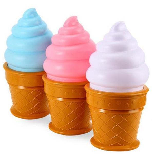 Novelty Led Night Light Ice Cream Lamp Led Lamp Night For Kids Children ...