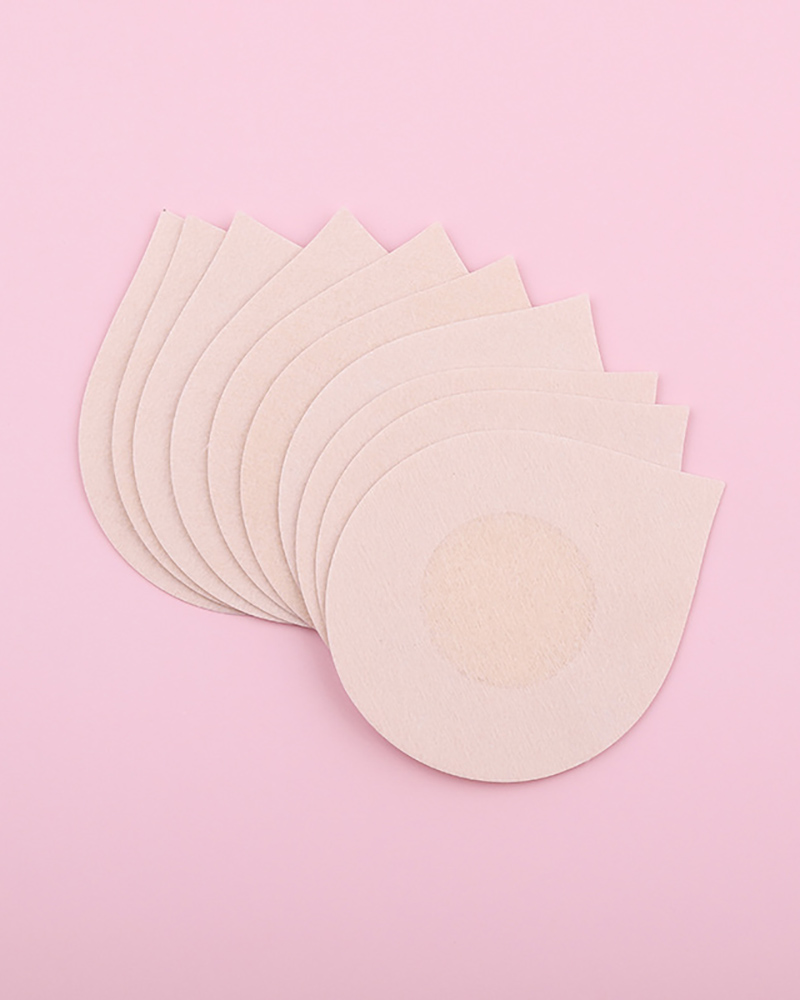 5 Pair Invisible Adhesive Breast Stickers Chest Lifting Bra Nipple Covers