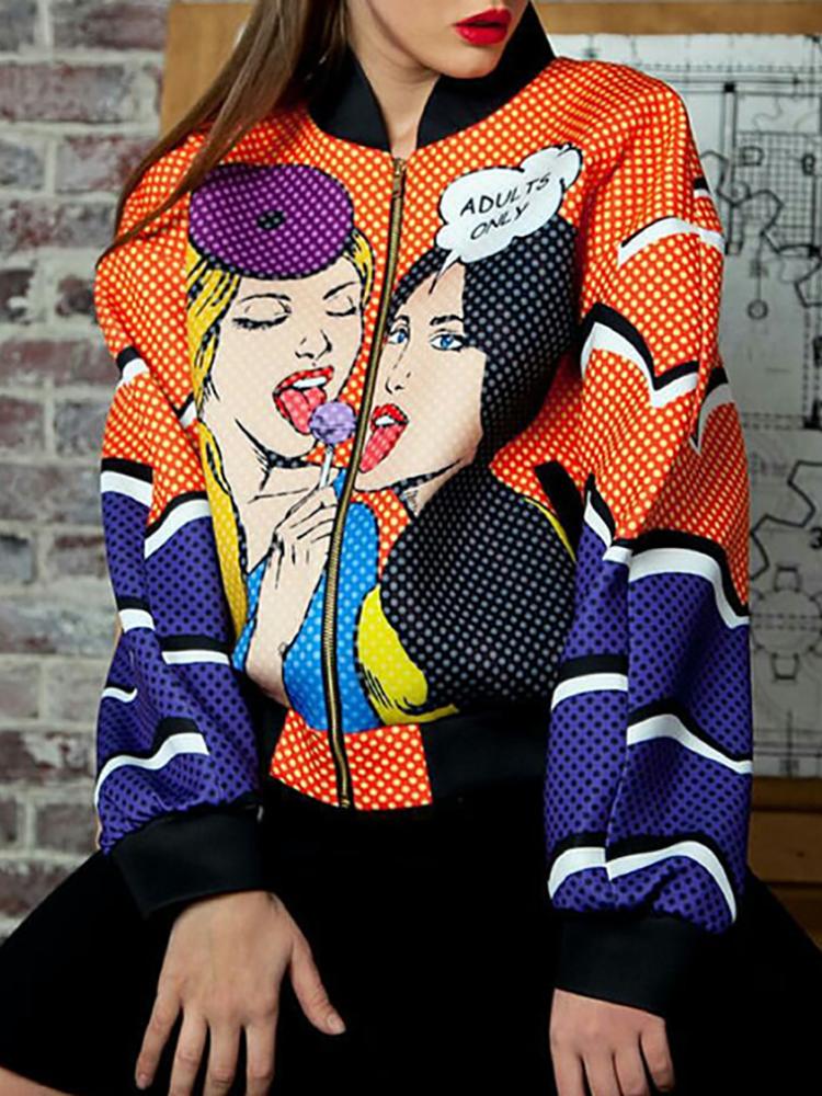 Fashion Trendy Hipster Hip-Hop Print Jacket Online. Discover hottest ...