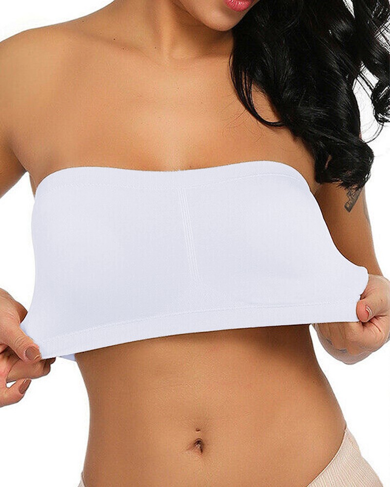 Strapless Bandeau Bralette Invisible Bra