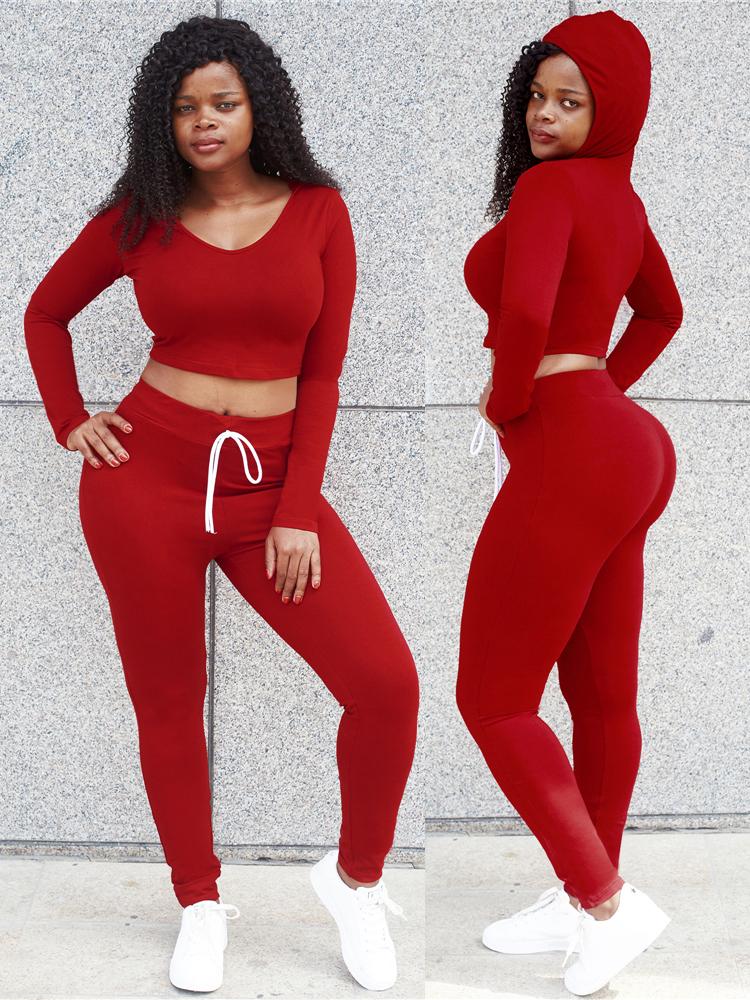 Drawstring Hoodie Sport Full Set Online. Discover hottest trend fashion ...